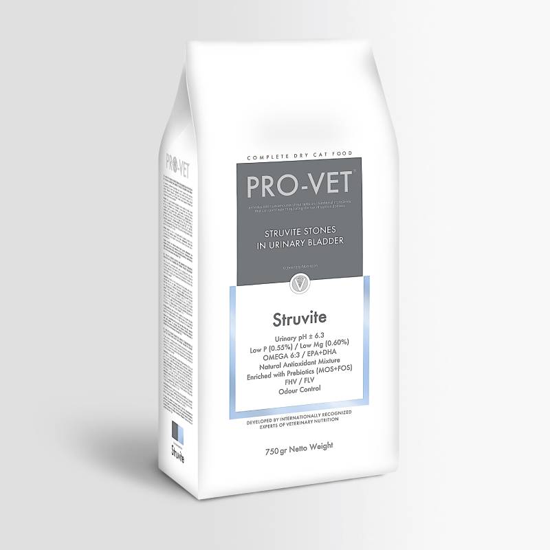 PRO-VET Struvite Cat 750gr - Κτηνιατρικό Pet Shop