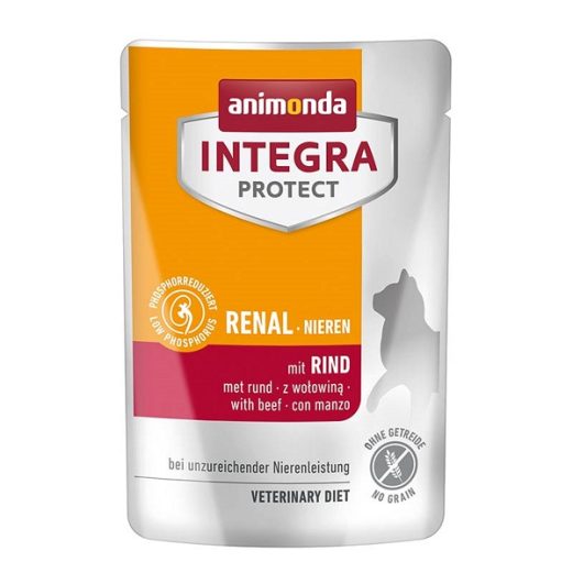 Animonda Integra Cat Protect Adult Renal με Βοδινό 85gr - Κτηνιατρικό ...